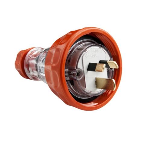 Male Clipsal Plug For Sure Power Lead