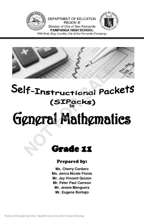 541709821 Grade 11 Stem General Mathematics 11f Week 1 Department Of Education Region Iii