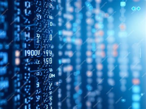 Premium Ai Image Abstract Ascii Art Illustration Of Random Symbols In Blur