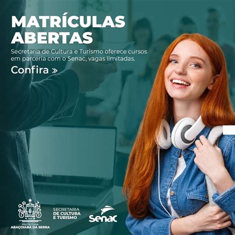 Cursos Senac Prefeitura De Araçoiaba Da Serra