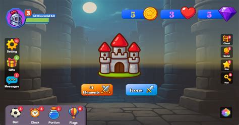 Gui Essential Kit 2d Icons Unity Asset Store