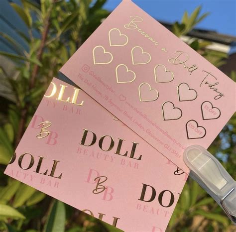 Descubre 7 Ideas De Tarjetas De Presentación Decoración De Unas