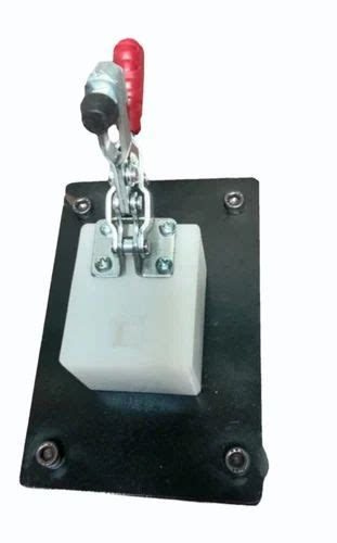 Mild Steel Coated Secondary Lock Press Fixture For Machinery At ₹ 2250