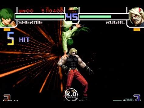 La Mejor Shermie Que Veras Hoy Kof 2002 Magic Plus Youtube