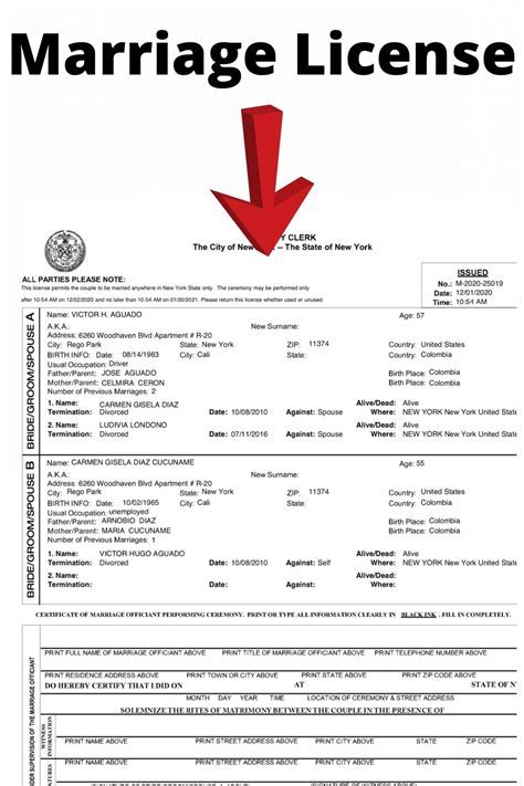 Where Is The Issue Date On A Marriage Certificate