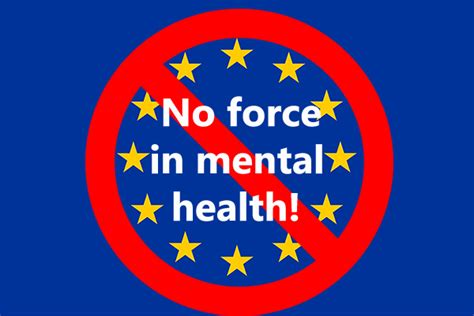 World Mental Health Day No Force In Mental Health Enusporg