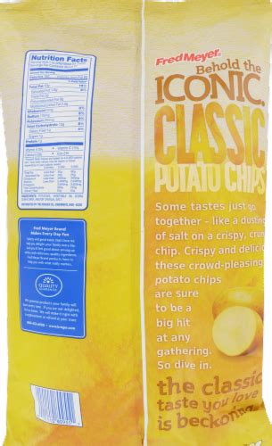 Fred Meyer Classic Potato Chips 11 5 Oz Kroger