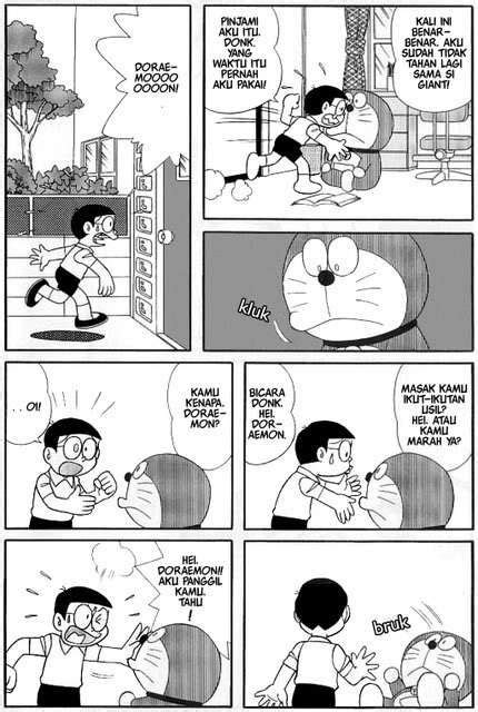 Contoh Komik Doraemon Dunia Belajar