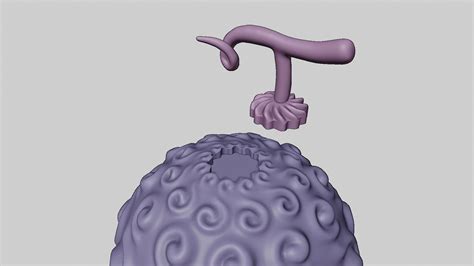 One Piece Gomu Gomu No Mi Gum Gum Fruit 3d Model 3d Printable Cgtrader