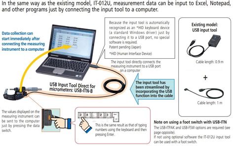 Mitutoyo Spc Data Cables Wireless Transmitters And Receivers For