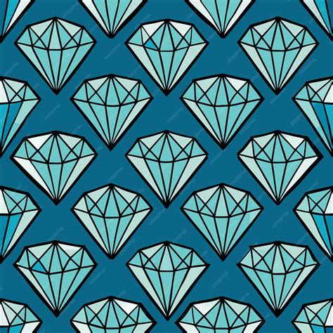 Diamond Pattern Vector Art Graphics Premium Ai Generated Vector