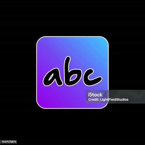 알파벳 문자 기호 둥근 사각형 파란색 그라데이션 벡터 아이콘 0명에 대한 스톡 벡터 아트 및 기타 이미지 0명 교육 그라데이션 Istock