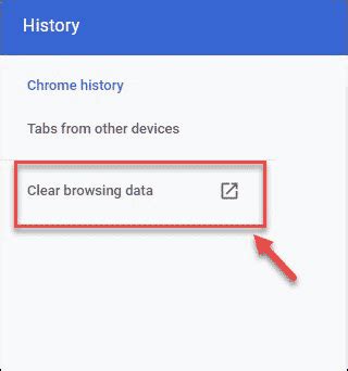 Clear Browsing Data MalwareFox