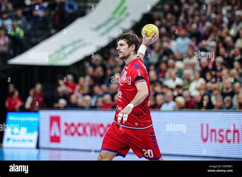 Paco Barthe Sg Bbm Bietigheim 20 Ger Sg Flensburg Handewitt Vs Sg Bbm Bietigheim Handball