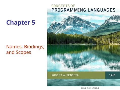 Theory Of Programming Language Chapter 5 Ppt