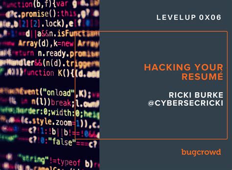 Hacking Your Resume Bugcrowd
