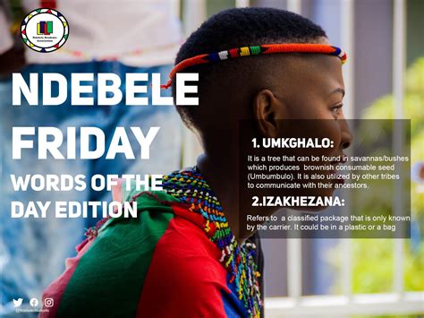 🌟 Ndebele Friday Words Of Ndebele Students Association