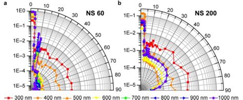 Wavelength And Angle Resolved Light Scattering Measurement Conducted In