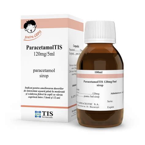 Paracetamol Tis 120mg5ml Syrup Tis Farmaceutic
