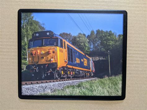 Mouse Mat Featuring Gbrf Class 50 No 50007 At Mytholmes Keighley