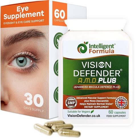 Vision Defender Plus Eye Supplement Areds2 Formula