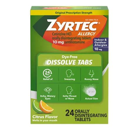 New Look Same Relief Explore Our New Packaging Zyrtec®