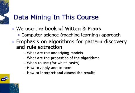 Ppt Data Mining And The Knowledge Discovery Process Powerpoint Presentation Id1454557