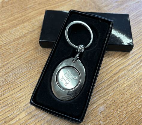 Trolley Token Keyring Scottish Island Ts