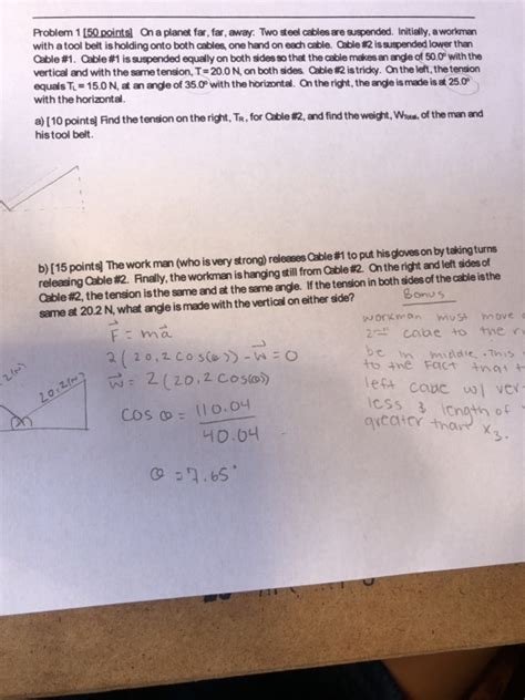 solved problem 1 50 points on a planet far far away two