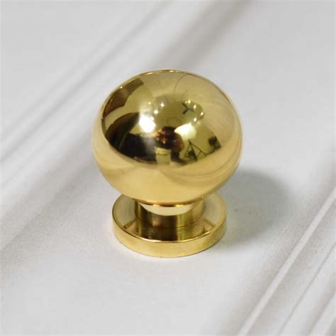 Antique Brass Knobs Etsy