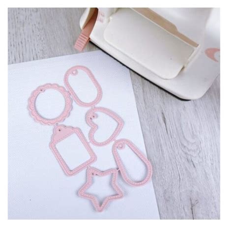 Set De Troqueles Etiquetas Bebé Cáceres Crafts