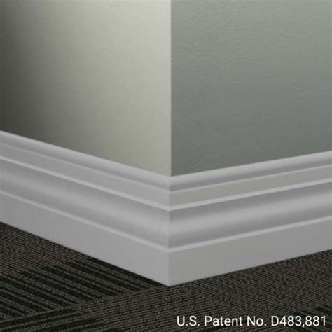 Johnsonite Millwork Wall Finishing System Mw 69 A Diplomat 4 1⁄2” Mw Xx A 69 Sterling