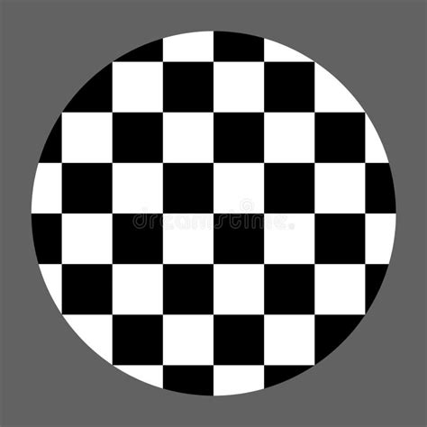 Checkered Circle Stock Illustrations 4363 Checkered Circle Stock