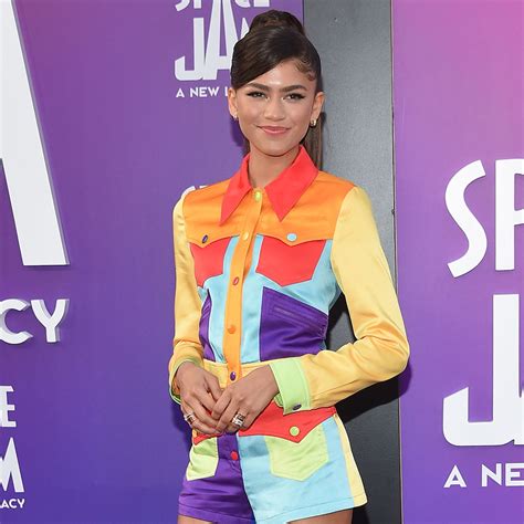 Zendaya Gives A Nod To Lola Bunny With Space Jam Premiere Look