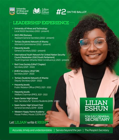 Lilian Eshun On Linkedin 🟢⚪🔥🔰🟢⚪🔰🔥 Lilians Leadership Experience Has Shaped Her Into An…