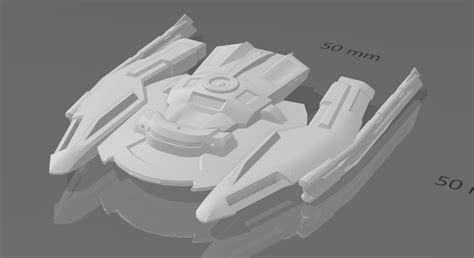 🖖 Sto Federation Ushaan Class・free Stl File For 3d Printing・cults
