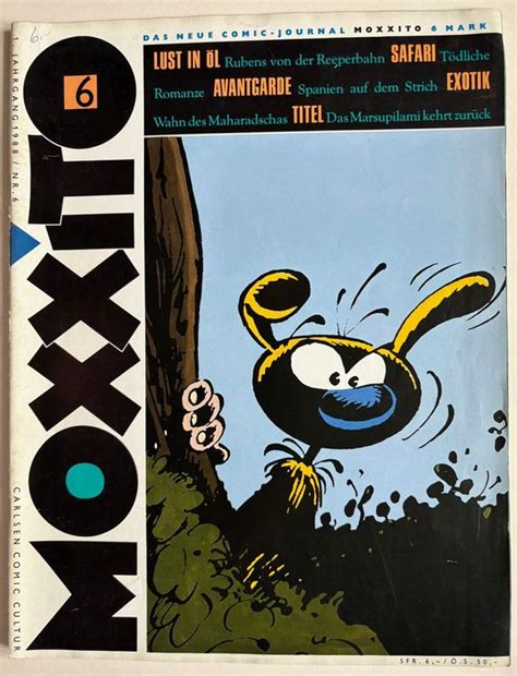 Moxxito 6 Comic Journal Im Grossformat Kult Comic Gebraucht In