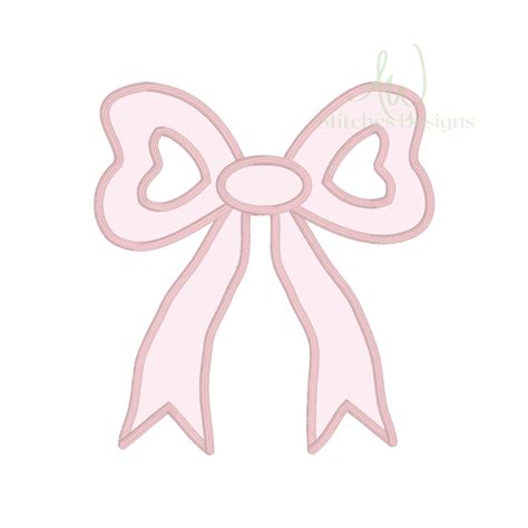 Elegant Classic Bow Applique Perfect Sweatshirt Side Bow Applique