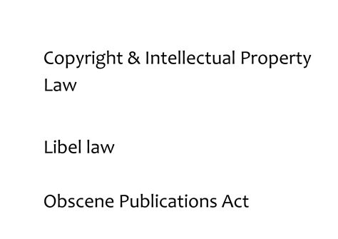 Legal And Ethical Constraints In The Creative Media Sector Ppt