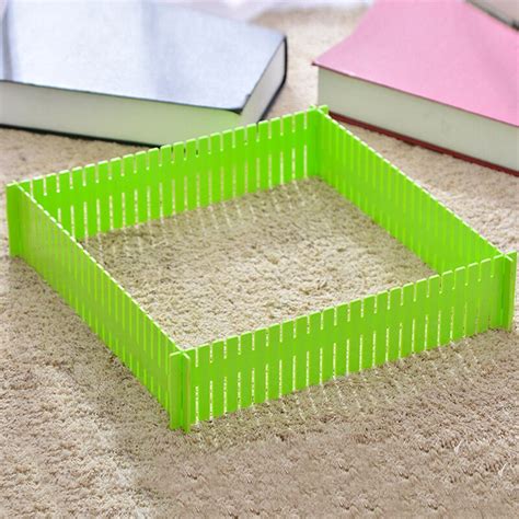 Drawer Shelf Diy Plastic Drawer Grid Separator Dra Grandado