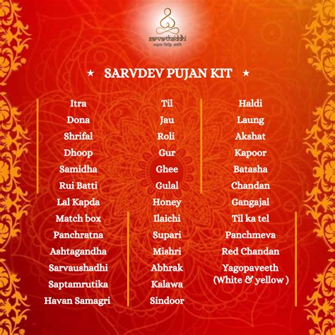 Sarvarth Siddhi Sarv Dev Pujan Kit Spirinat Organics Private Limited