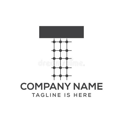 Letter T Architecture Logo Design Real Estate Icon Architect And