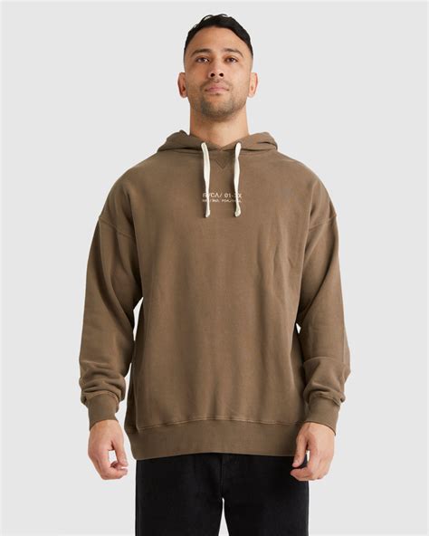 Buy Mens Rcva Circa Pullover Hoodie By Rvca Surf Dive N Ski