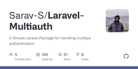 Github Sarav Slaravel Multiauth A Simple Laravel Package For