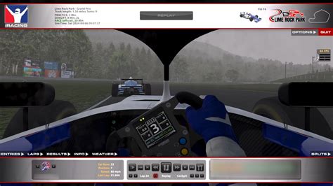 Last Lap F4 At Lime Rock Incident Going Into The Uphill Corner Was I