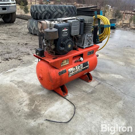 Devilbiss Pro Air Ii Gas Portable Air Compressor Agriculture Bigiron