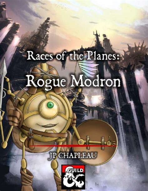 Races Of The Planes Rogue Modron Dungeon Masters Guild Drivethrurpg