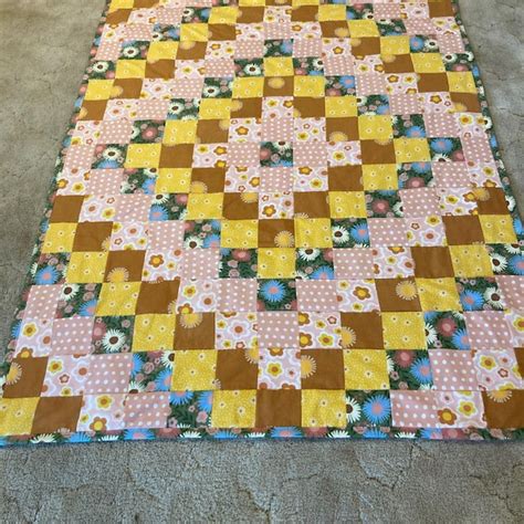 Tulip Time Table Runner Quilt Pattern By Creek Side Stitches Easy To
