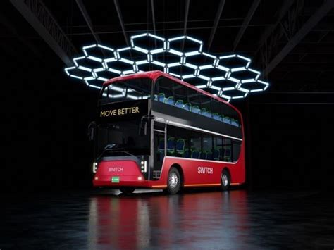 Switch Mobility To Launch Indias First Ev Double Decker Bus With A Light Aluminium Framework