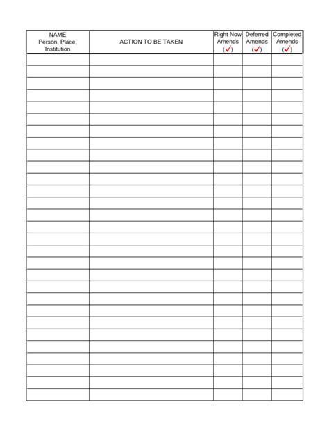 8th Step List 3 Pdf